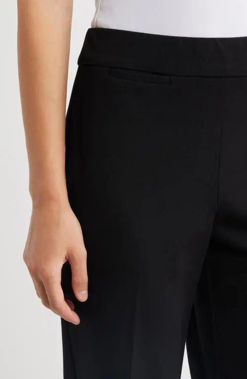 Anne Klein Pull On Welt Pocket Wide Leg Pants