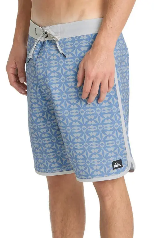 Quiksilver Geometric Tile Print Board Shorts - Quiet Harbor