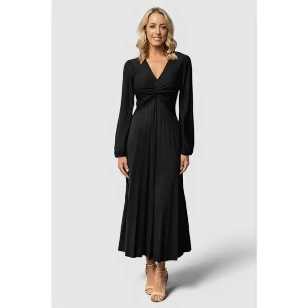 BALTIC BØRN Lynda Pleated Midi Dress