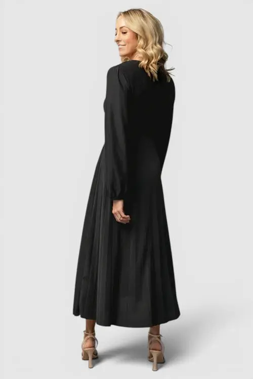BALTIC BØRN Lynda Pleated Midi Dress