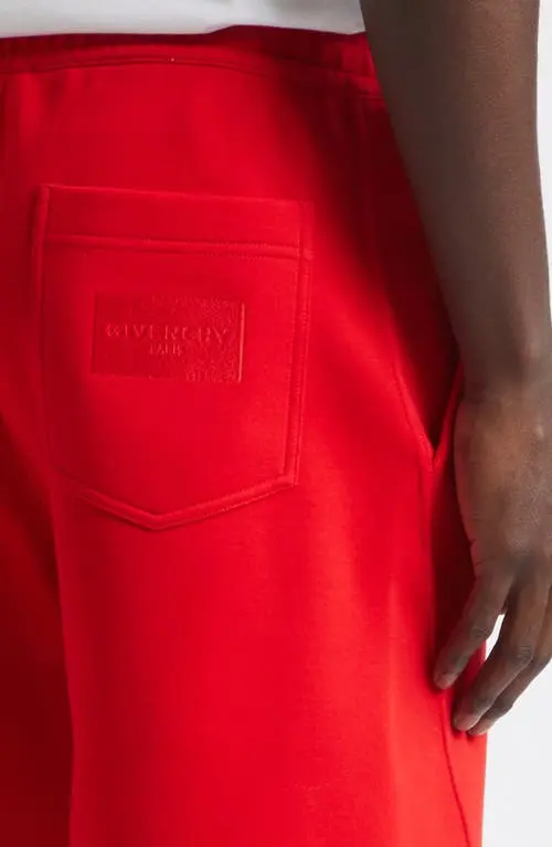 Givenchy Couture Seam Cotton Blend Shorts