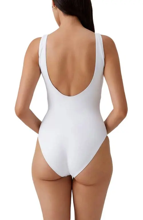 Melissa Odabash Carmel Scoop Neck One-piece Swimsuit