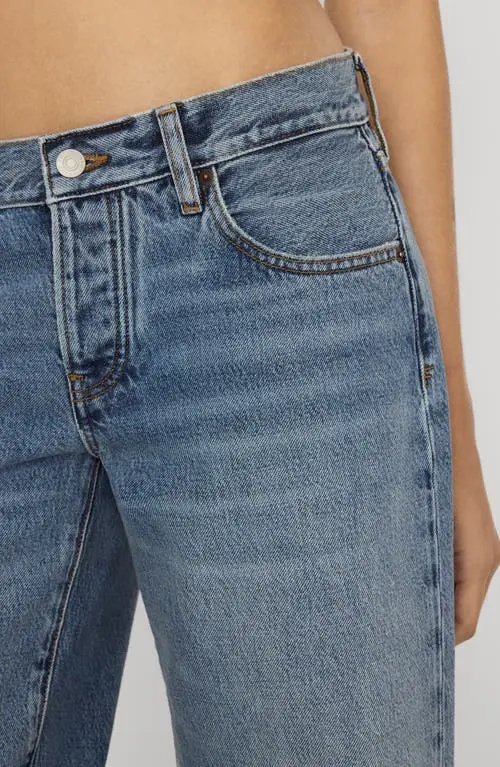 FRAME Theleo Wide Leg Jeans - Rivage