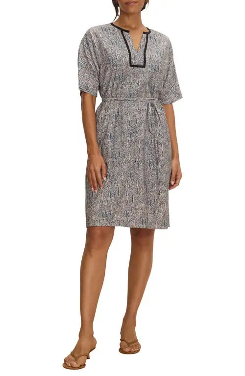 NIC+ZOE Sun Speckle Devon Trimmed Dress