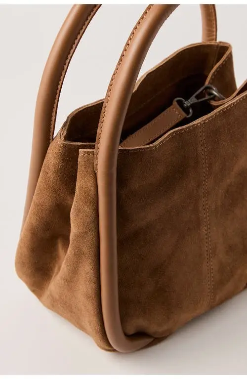 Free People Barlow Leather Bucket Bag