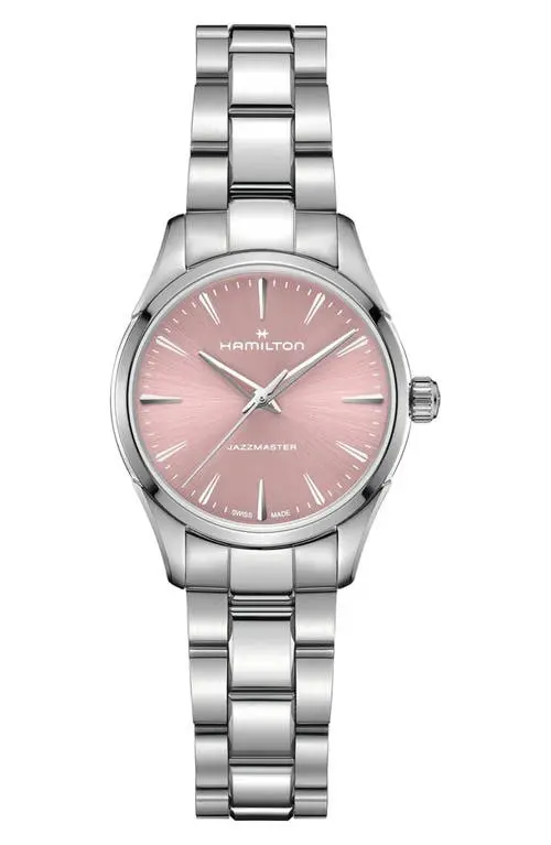 Hamilton Jazzmaster Bracelet Watch - Pink