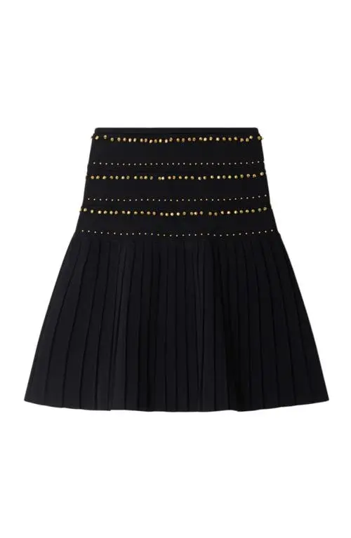 Sandro Short Skirt With Tassels