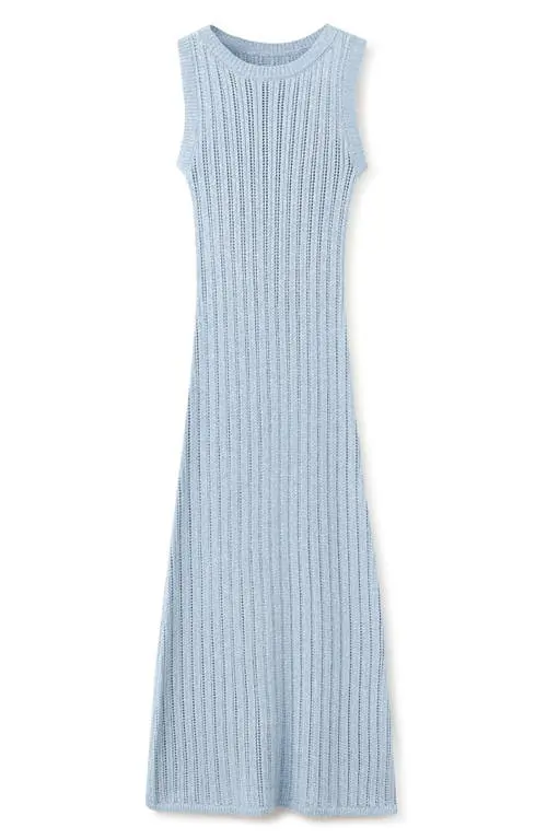 Mango Sleeveless Ribbed Knit Dress