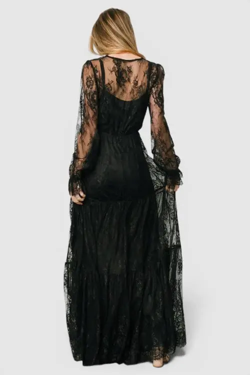 BALTIC BØRN Gloria Lace Maxi Dress