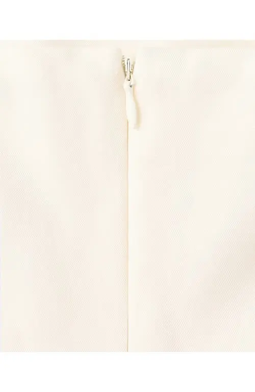 Mango Strapless Bandeau Top - Off White