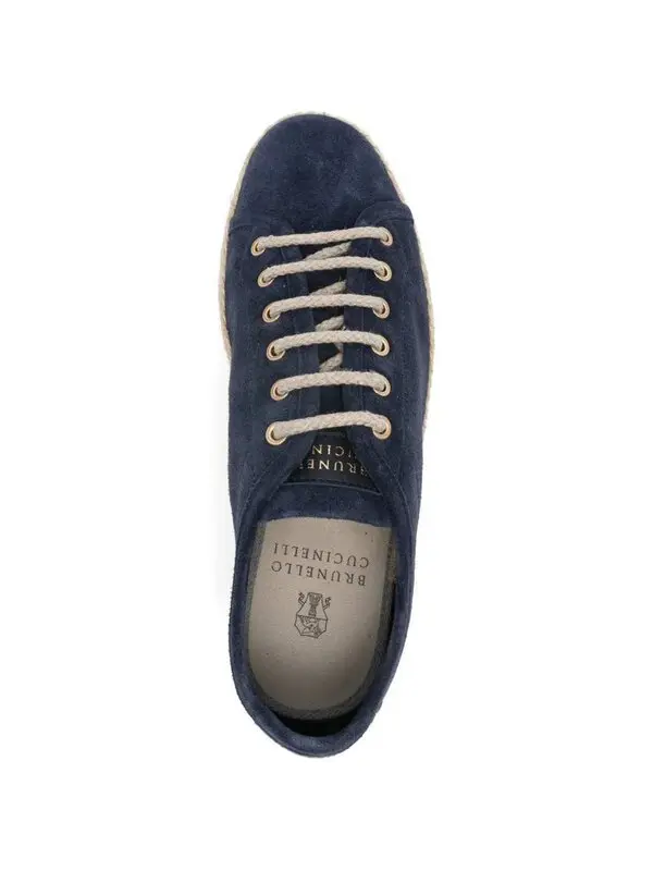 Brunello Cucinelli Suede Espadrilles