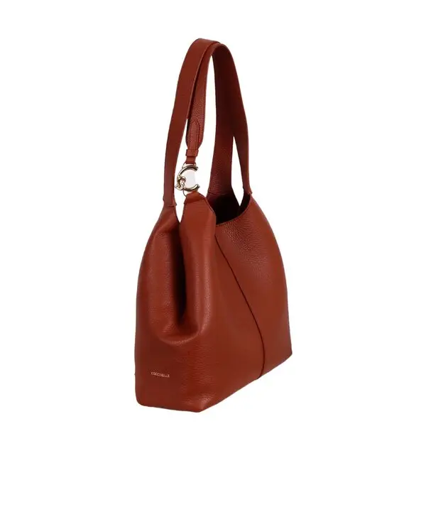 COCCINELLE C-easy Logo Plaque Shoulder Bag