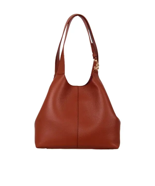 COCCINELLE C-easy Logo Plaque Shoulder Bag