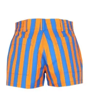 Sunnei Striped Elastic Waist Shorts