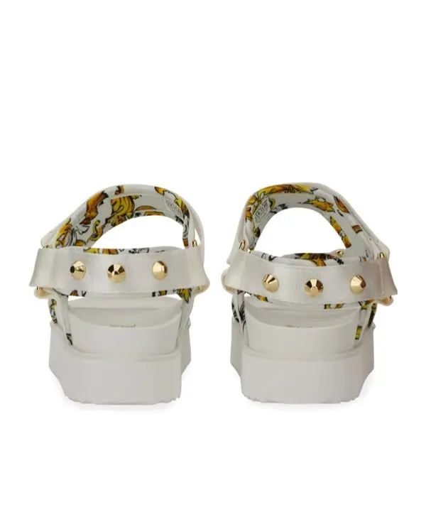 Versace Embellished Platform Sandals