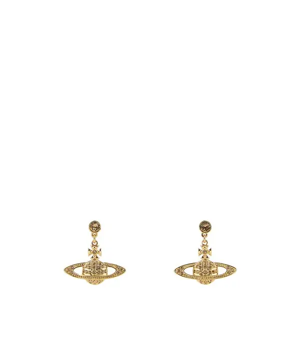 VIVIENNE WESTWOOD Mini Bas Relief Drop Earrings - Yellow