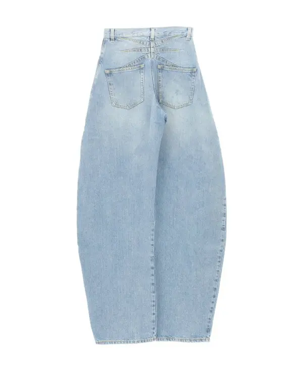 Alaïa High Waist Round Leg Jeans