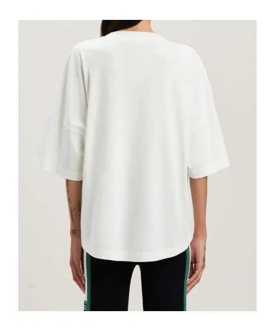 Palm Angels Curved Logo Oversize T-shirt
