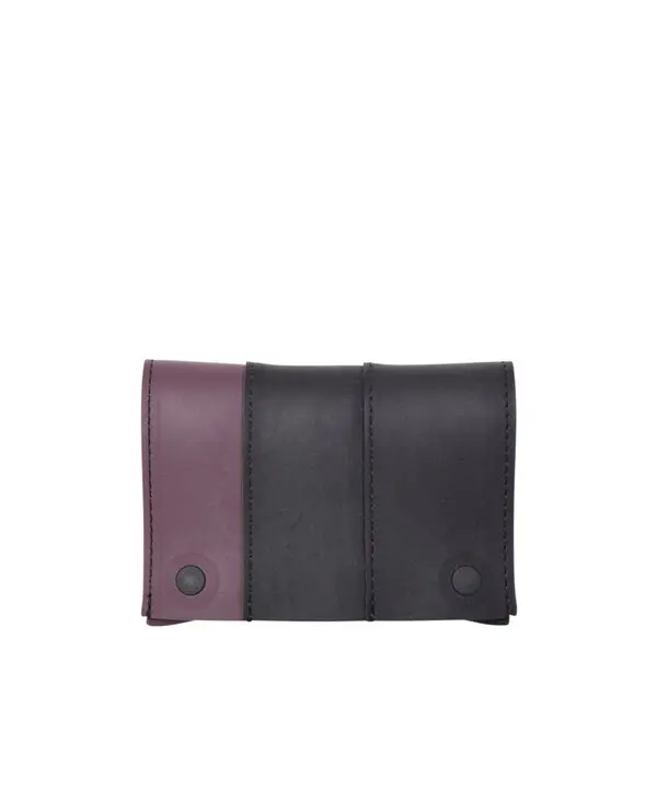 Sunnei Color-block Wallet - Black