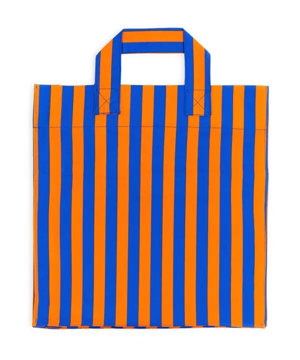 Sunnei Striped Tote Bag