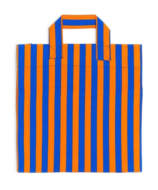 Sunnei Striped Tote Bag