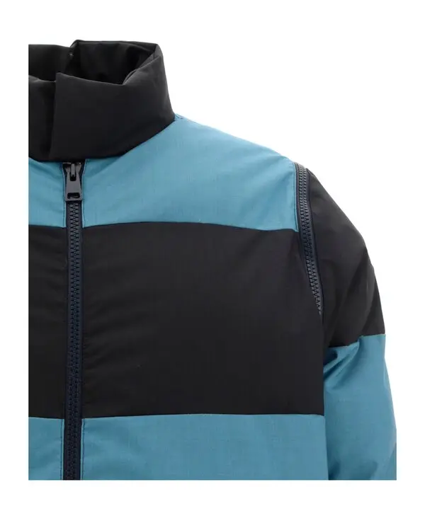 Sunnei Striped Zipper Down Jacket