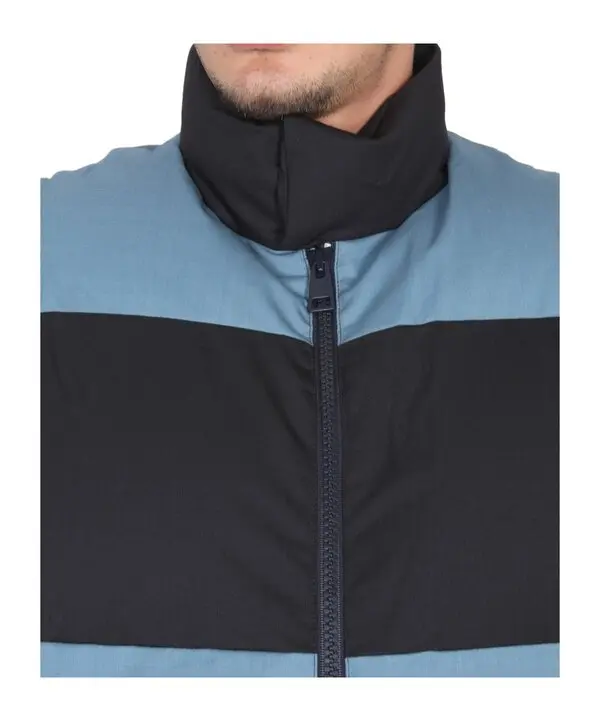 Sunnei Striped Zipper Down Jacket