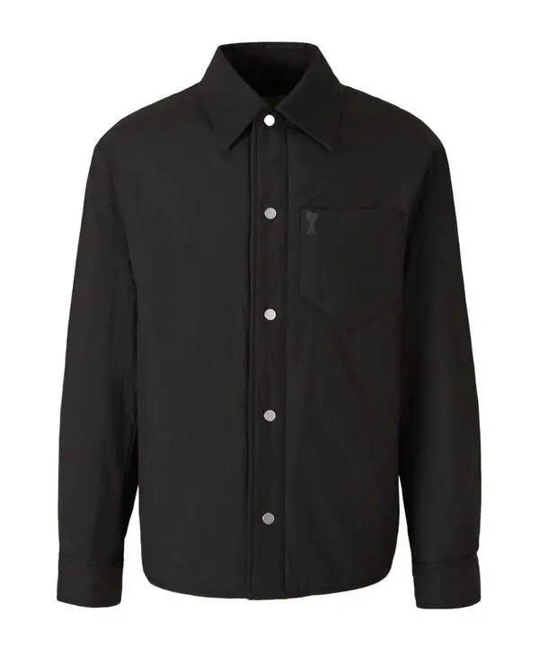 AMI Paris De Coeur Padded Overshirt