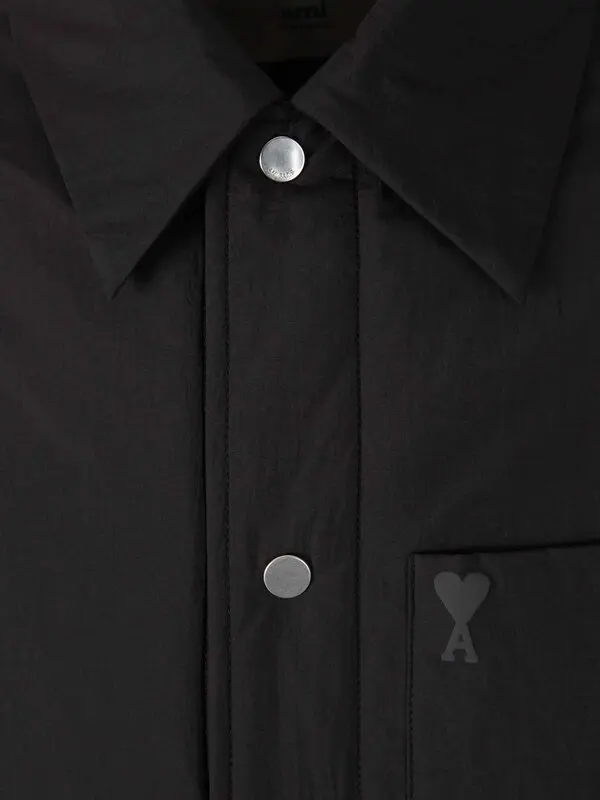 AMI Paris De Coeur Padded Overshirt