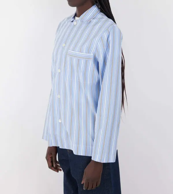 TEKLA Striped Shirt Pajamas