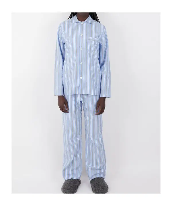 TEKLA Striped Shirt Pajamas