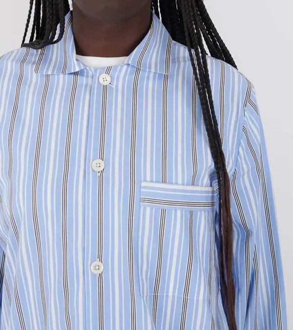 TEKLA Striped Shirt Pajamas