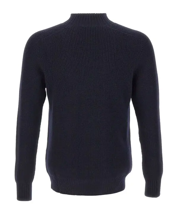 GRAN SASSO Ribbed High-neck Sweater