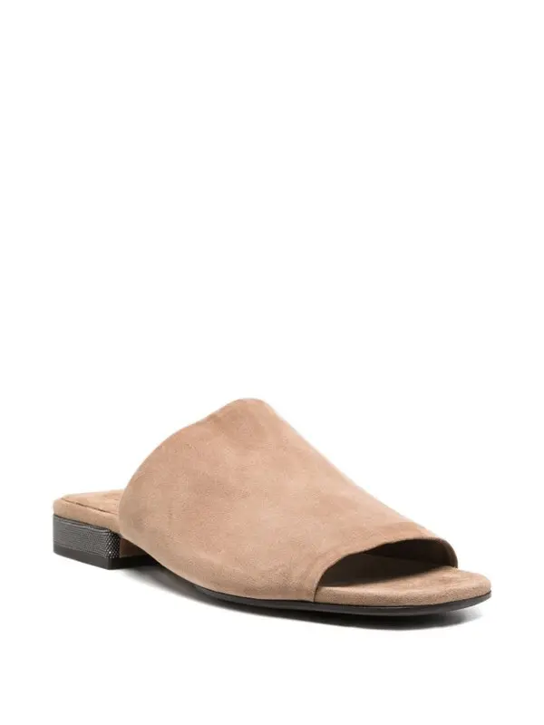 Brunello Cucinelli Suede Mules
