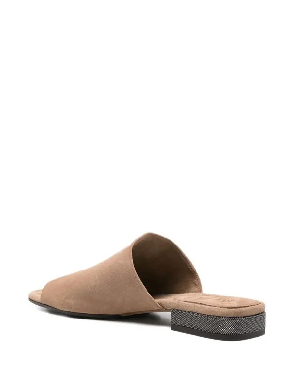 Brunello Cucinelli Suede Mules