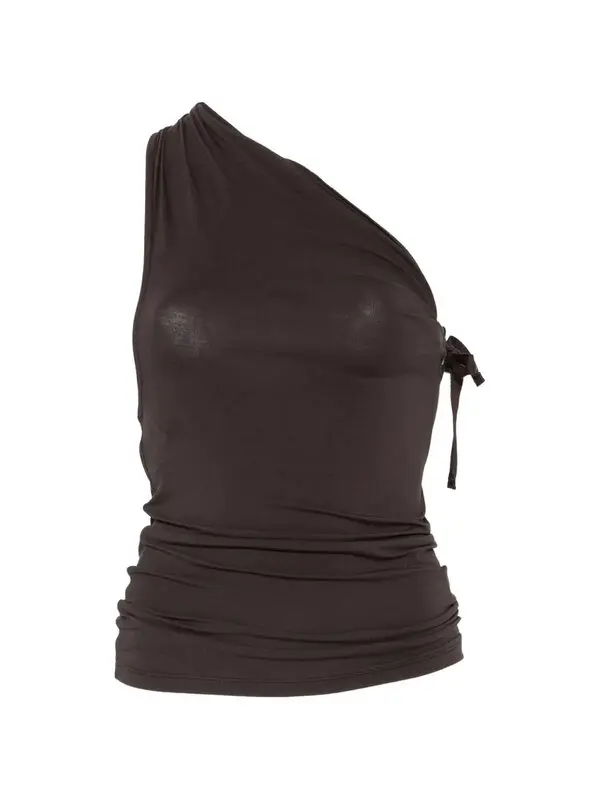 Paloma Wool Simulet Halter Top With Appliqué And Eyelets