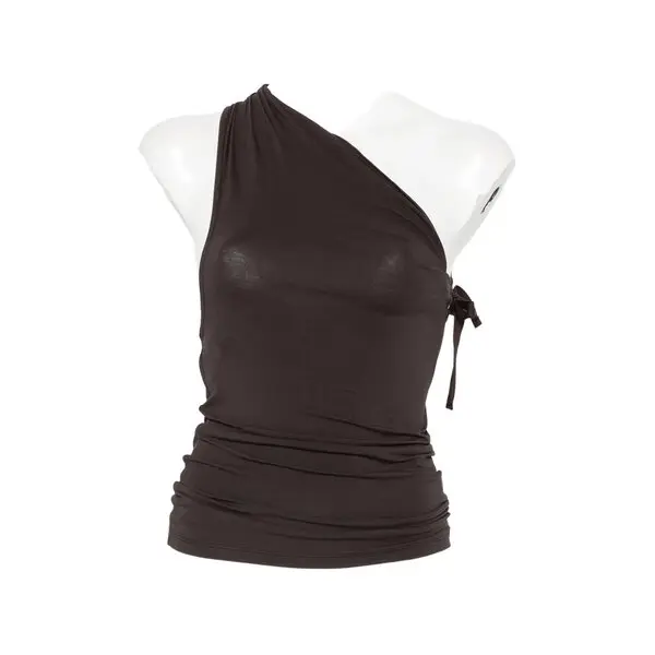 Paloma Wool Simulet Halter Top With Appliqué And Eyelets