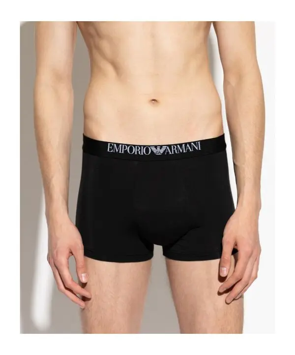 Emporio Armani Logo Waistband Boxer Briefs