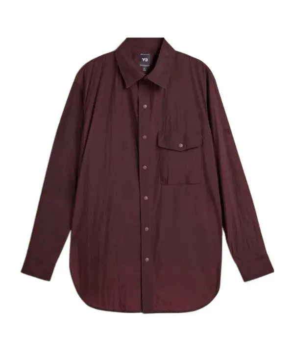 Y3 Gradient 3-stripes Nylon Overshirt