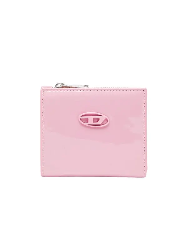 DIESEL® Oval D Bi-fold Wallet - Pink
