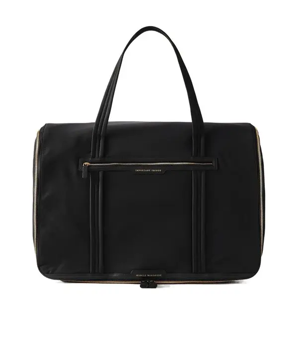 ANYA HINDMARCH Leather-trimmed Econyl Travel Case