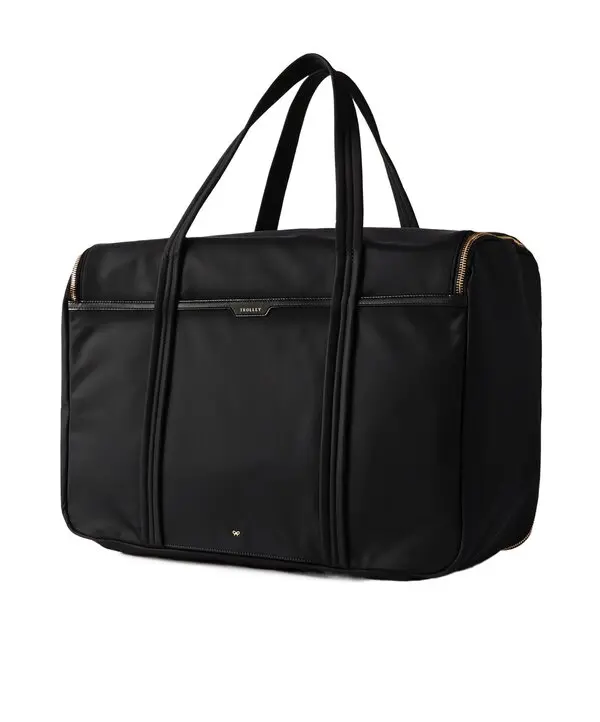 ANYA HINDMARCH Leather-trimmed Econyl Travel Case
