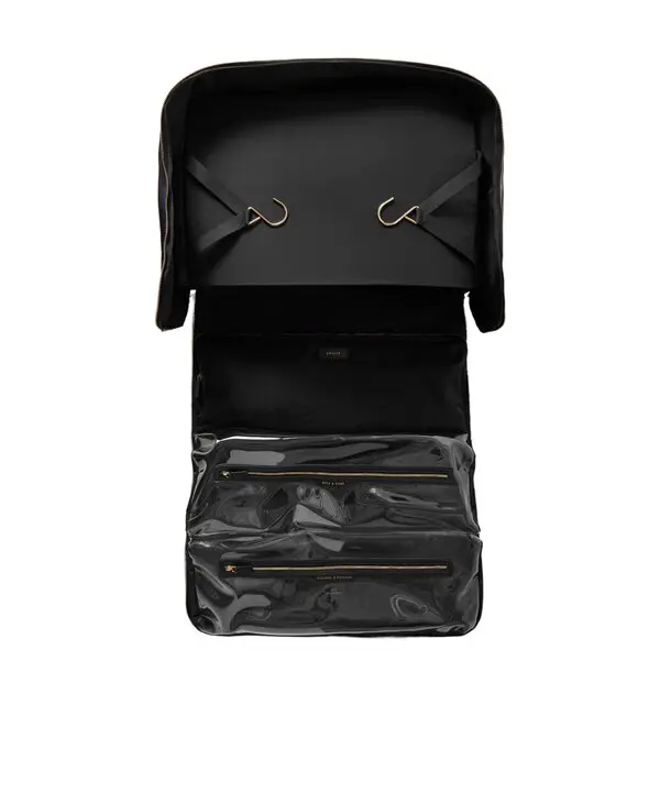 ANYA HINDMARCH Leather-trimmed Econyl Travel Case