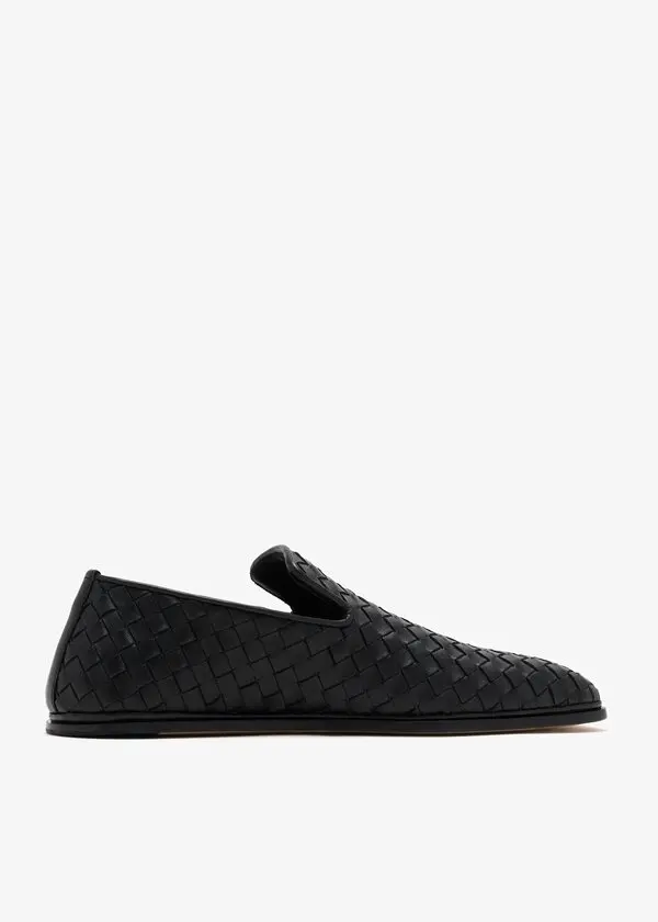 Bottega Veneta Square-toe Casual Shoes