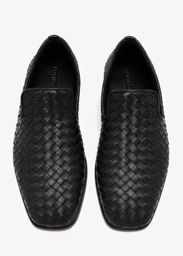 Bottega Veneta Square-toe Casual Shoes