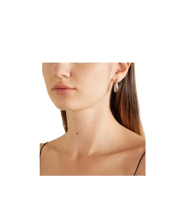 Khaite Silver-tone Drop Earrings
