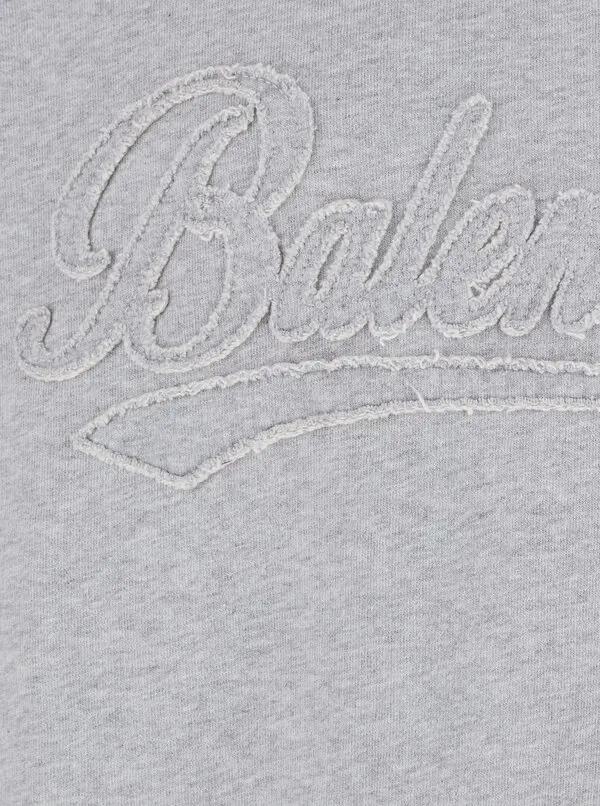 Balenciaga Long-sleeve Sweatshirt With Polo Collar And Drawstring