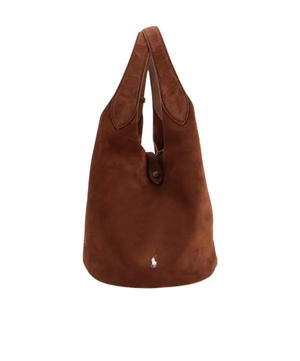 Polo Ralph Lauren Suede Tote Bag