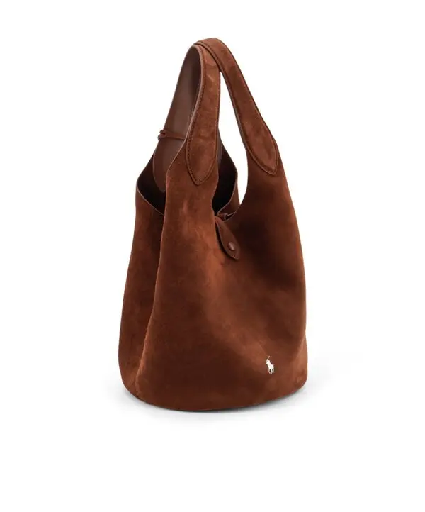 Polo Ralph Lauren Suede Tote Bag
