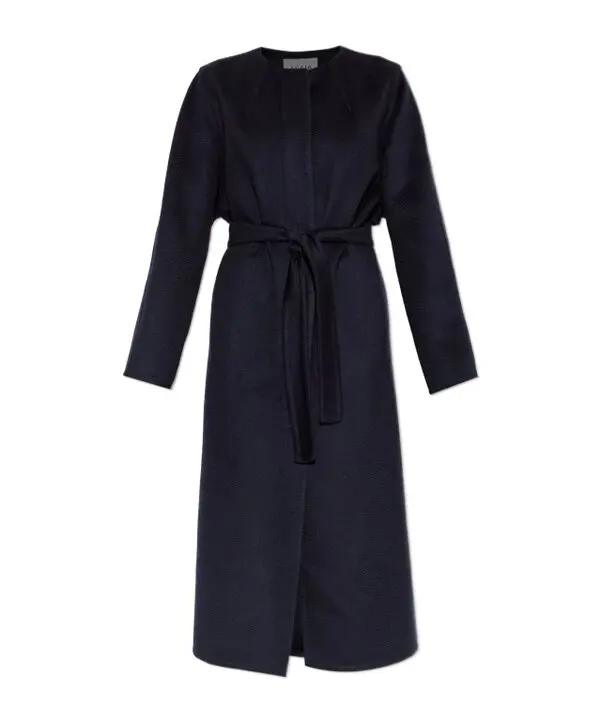 Alaïa Long-sleeved Coat - Black